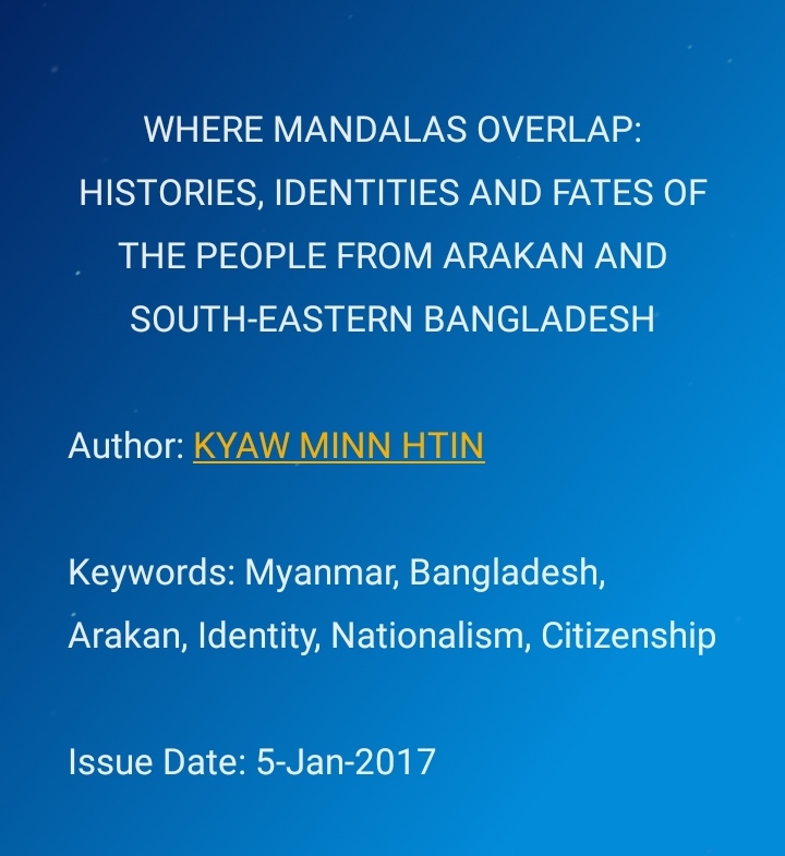 WHERE MANDALAS OVERLAP: HISTORIES, IDENTITIES AND FATES OF THE PEOPLE ...